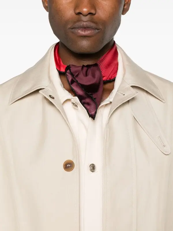 Maison Kitsuné Macintosh Cotton Parka Coat