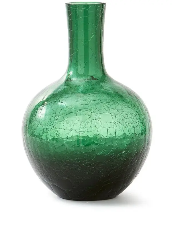 POLSPOTTEN Small Ball Body Glass Vase - Green