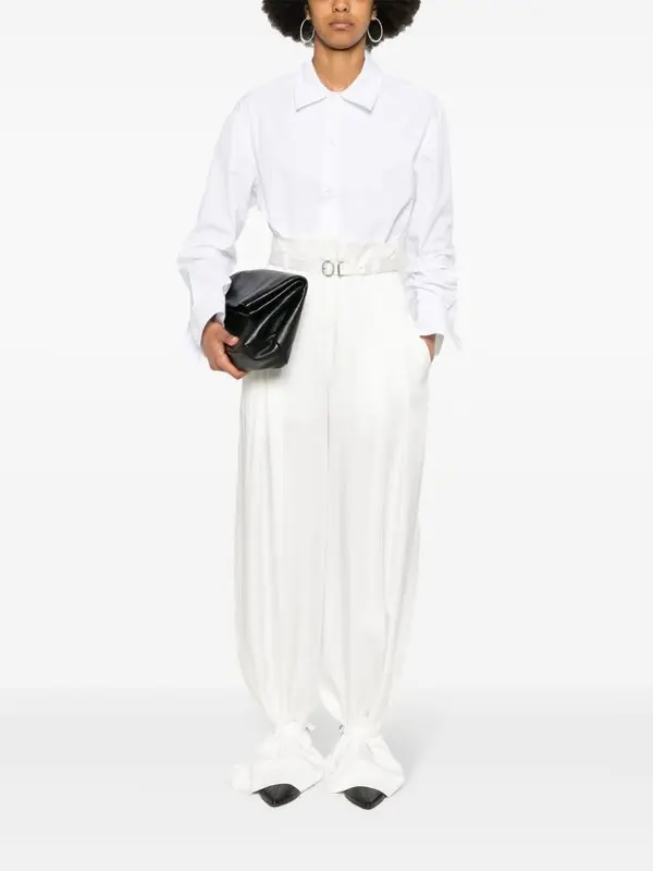 JIL SANDER Ankle-tie Trousers