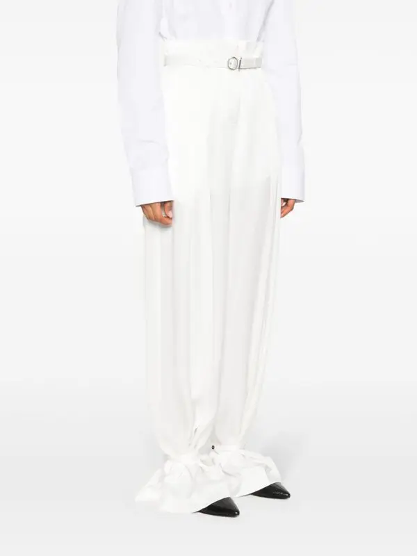 JIL SANDER Ankle-tie Trousers