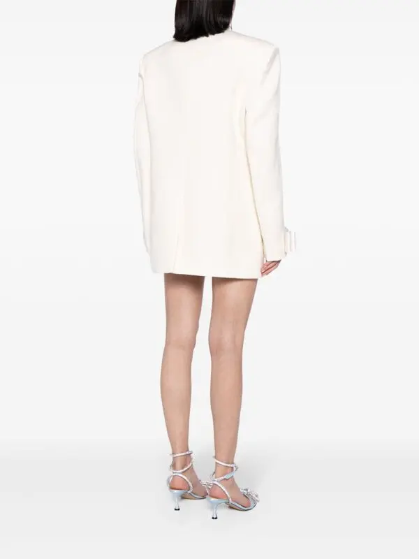 Mach & Mach Bow-embellished Blazer Dress