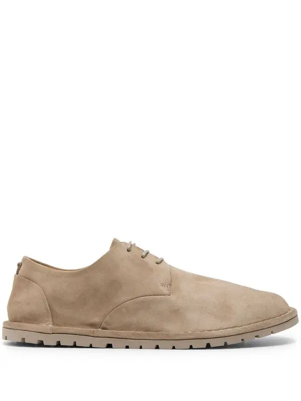 Marsèll Sancrispa Suede Derby Shoes - Neutrals