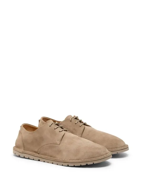 Marsèll Sancrispa Suede Derby Shoes - Neutrals