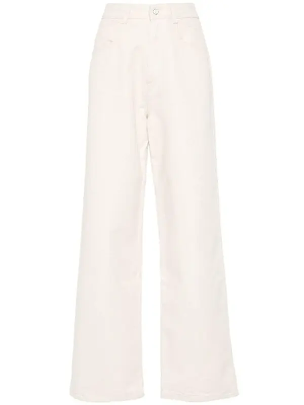 Kiton High-waisted Straight-leg Jeans