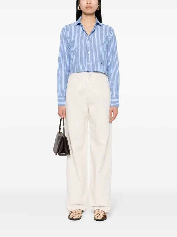 Kiton High-waisted Straight-leg Jeans