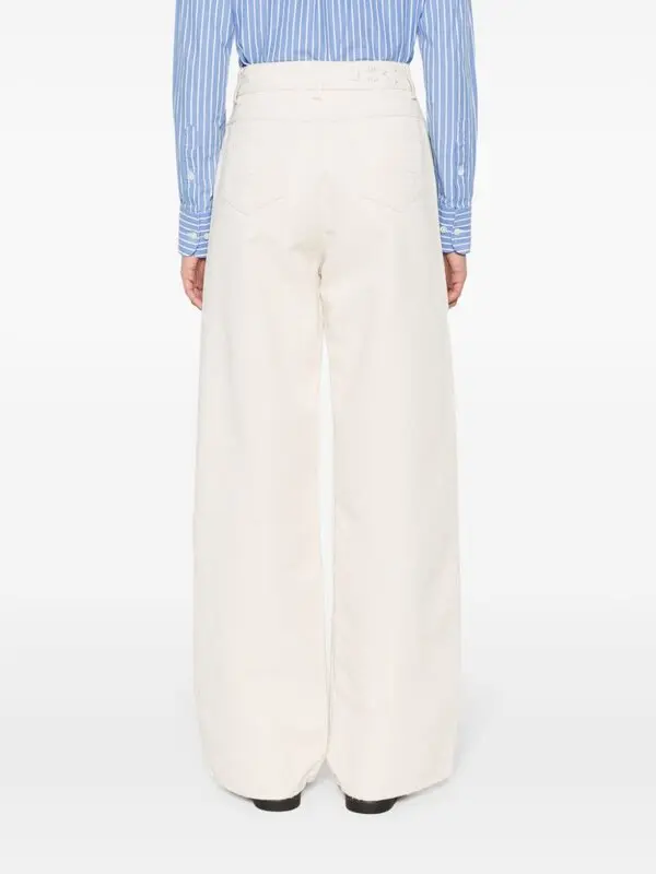 Kiton High-waisted Straight-leg Jeans