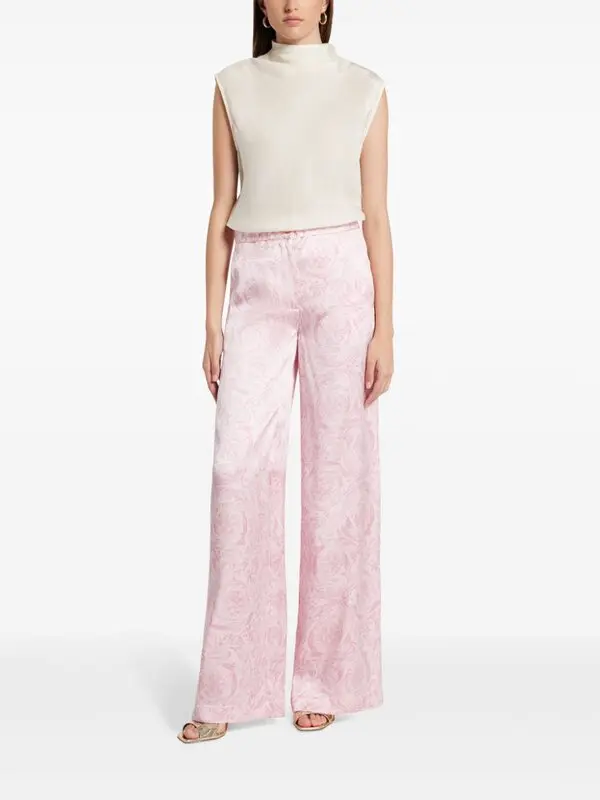 Versace Barocco Wide-leg Trousers
