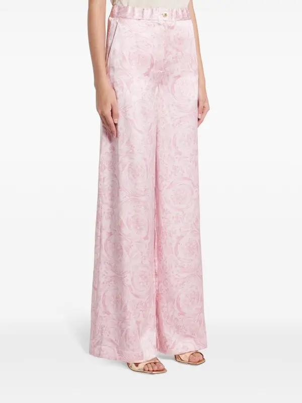 Versace Barocco Wide-leg Trousers