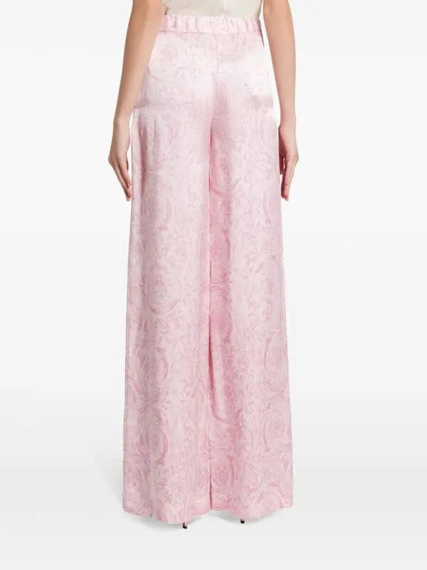 Versace Barocco Wide-leg Trousers