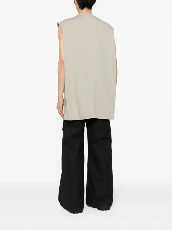 Rick Owens Panelled Cotton Vest