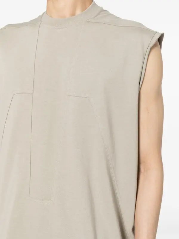 Rick Owens Panelled Cotton Vest