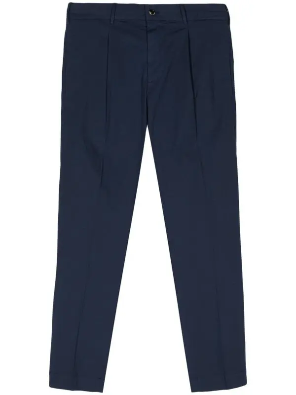 DELL'OGLIO Mid-rise Tapered Chinos