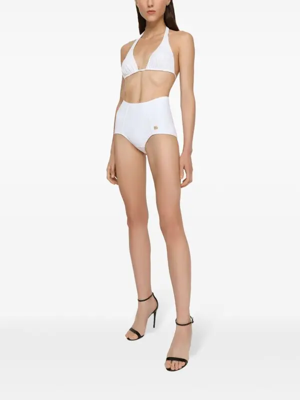 Dolce & Gabbana Logo-appliqué Bikini Bottom