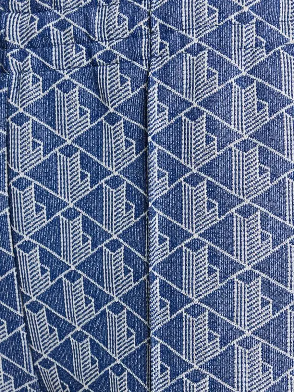 Lacoste Monogram-pattern Track Pants