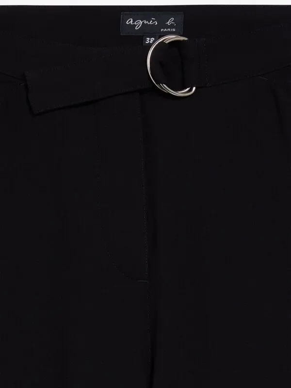 AGNÈS B. Pleat-detailing Flared Trousers