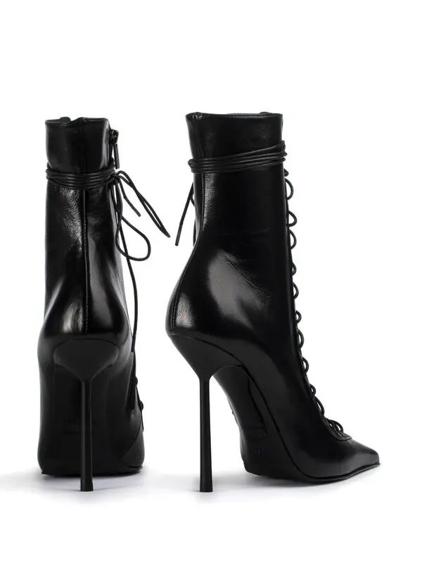 LE SILLA Colette 120mm Ankle Boots - Black