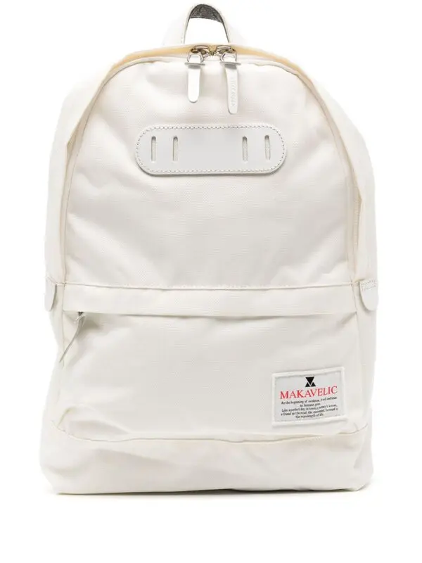 MAKAVELIC Logo Appliqué Backpack