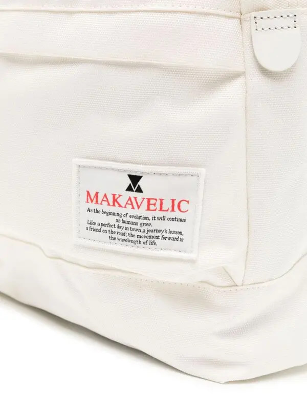 MAKAVELIC Logo Appliqué Backpack