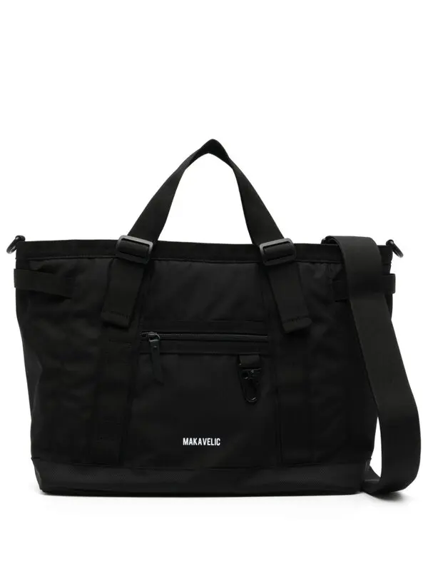 MAKAVELIC Logo Print Tote Bag