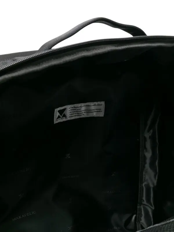 MAKAVELIC Logo-appliqué Zipped Backpack