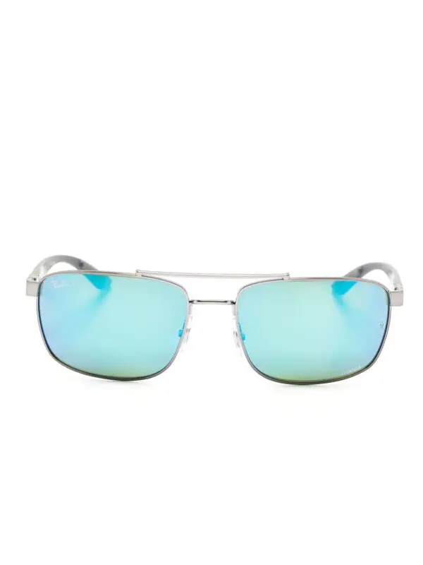 Ray-ban Rectangle-frame Sunglasses - Grey