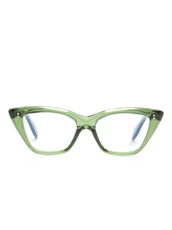 CUTLER & GROSS 9241 Cat-eye Glasses - Green