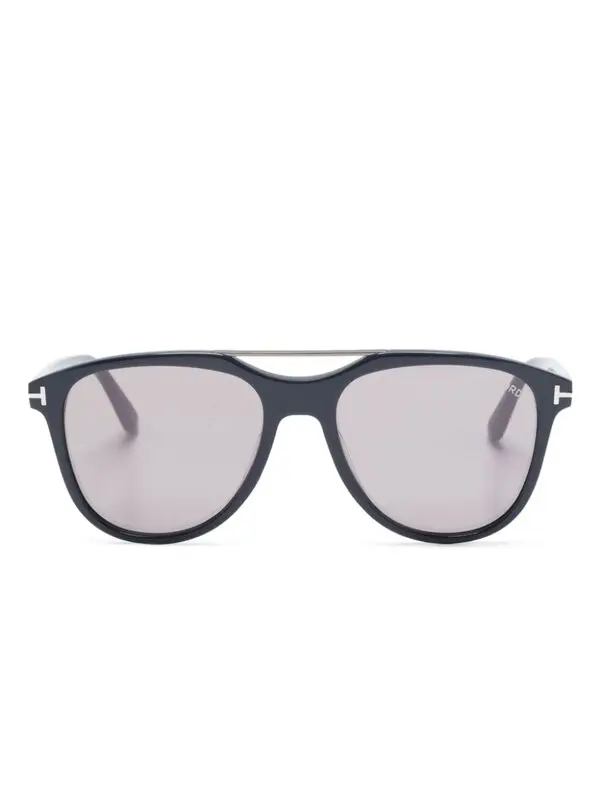 TOM FORD Damian Pilot-frame Sunglasses - Blue