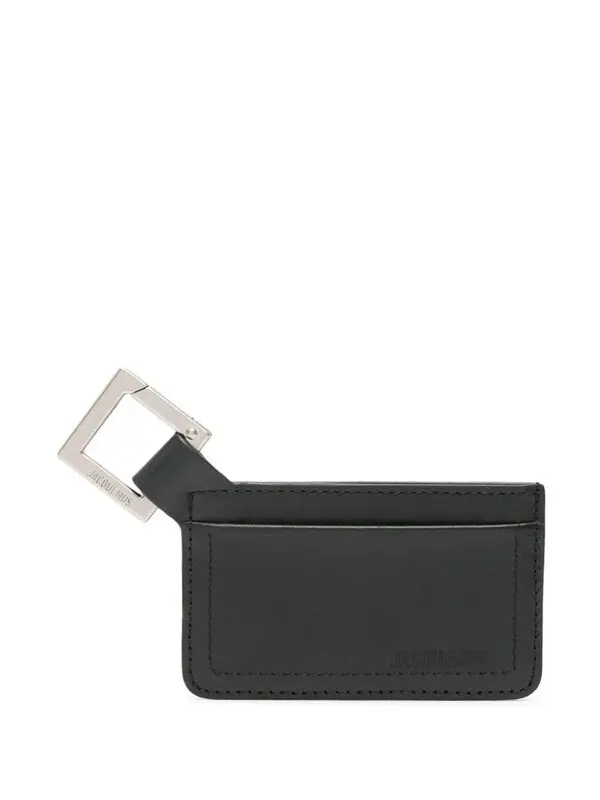 Jacquemus Le Porte-cartes Cuerda Leather Cardholder - Black