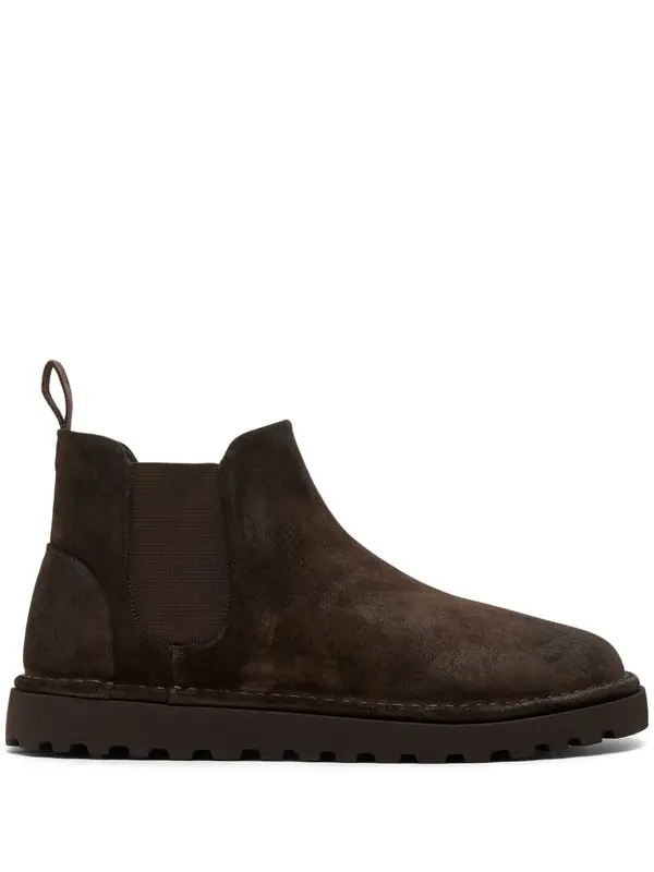 Marsèll Sancrispa Alta Suede Boots - Brown
