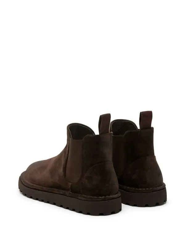 Marsèll Sancrispa Alta Suede Boots - Brown