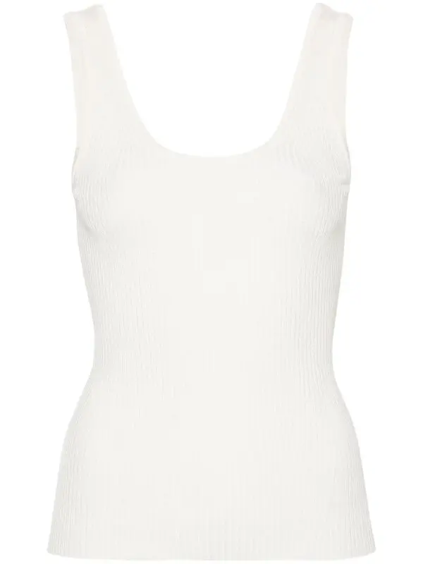 Zimmermann Ribbed Knitted Top