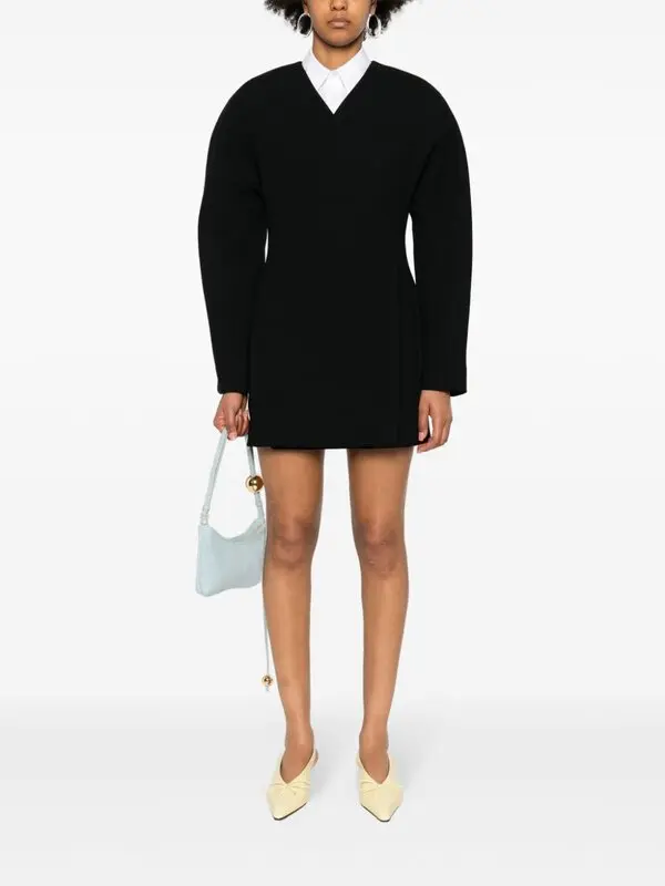 Jacquemus La Oval Robe Mini Dress