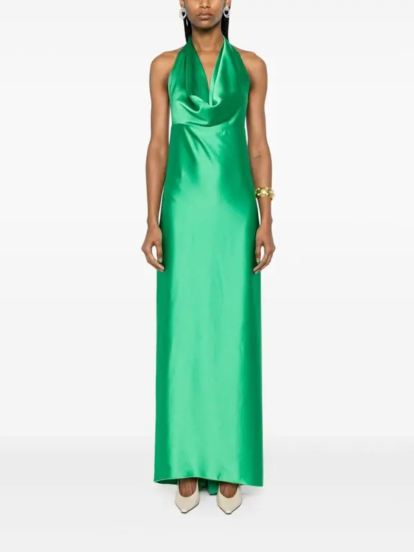 BLANCA VITA Arabis Cady Maxi Dress - Green