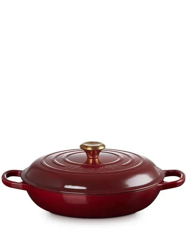 LE CREUSET Signature Cast Iron Casserole - Red