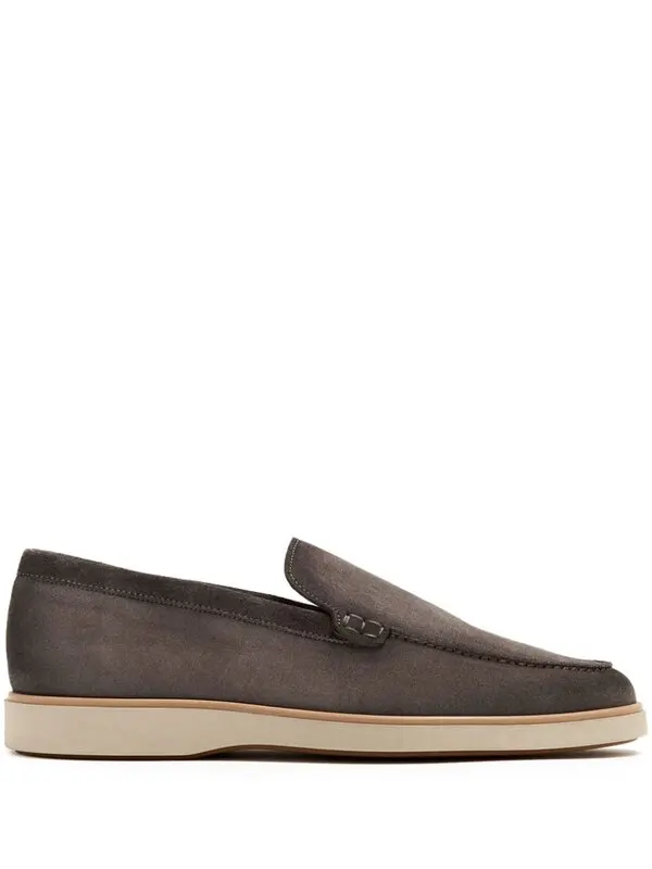 Magnanni Lourenco Suede Loafers - Brown