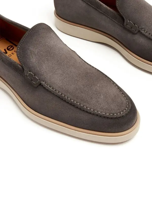 Magnanni Lourenco Suede Loafers - Brown