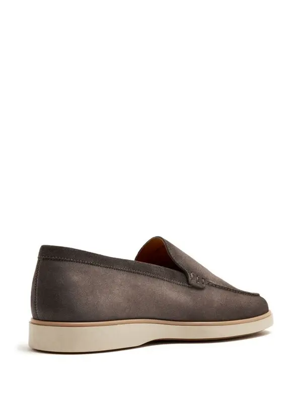 Magnanni Lourenco Suede Loafers - Brown
