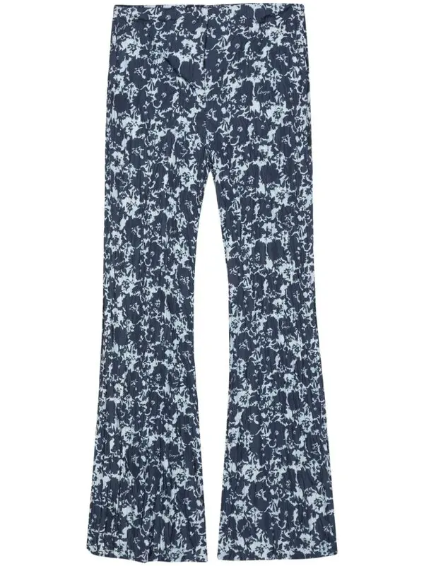 Kenzo Flower Camo Flared Trousers