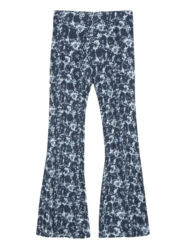 Kenzo Flower Camo Flared Trousers