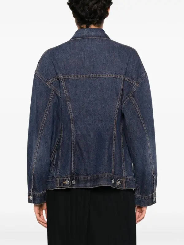 Balenciaga Hourglass Denim Jacket