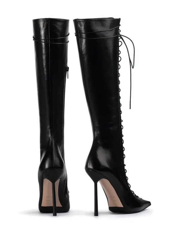 LE SILLA Colette 120mm Knee Boots - Black