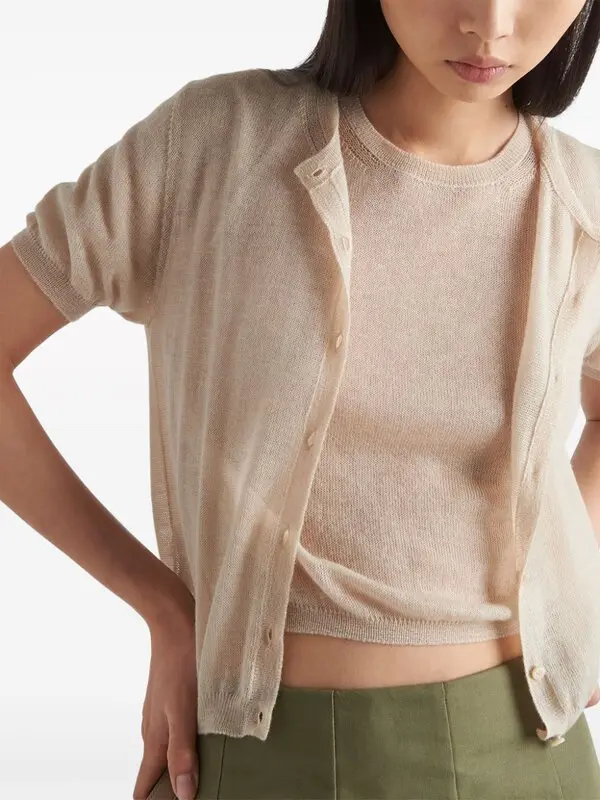 Prada Layered Cashmere Jumper