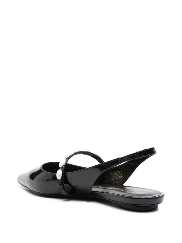 STUART WEITZMAN Patent Leather Mules