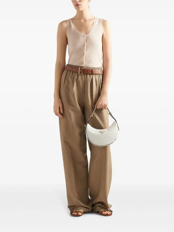 Prada Buttoned Cashmere Tank Top