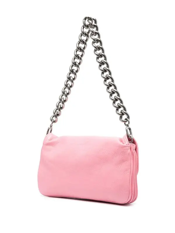 Balenciaga Small Bb Soft Flap Leather Shoulder Bag