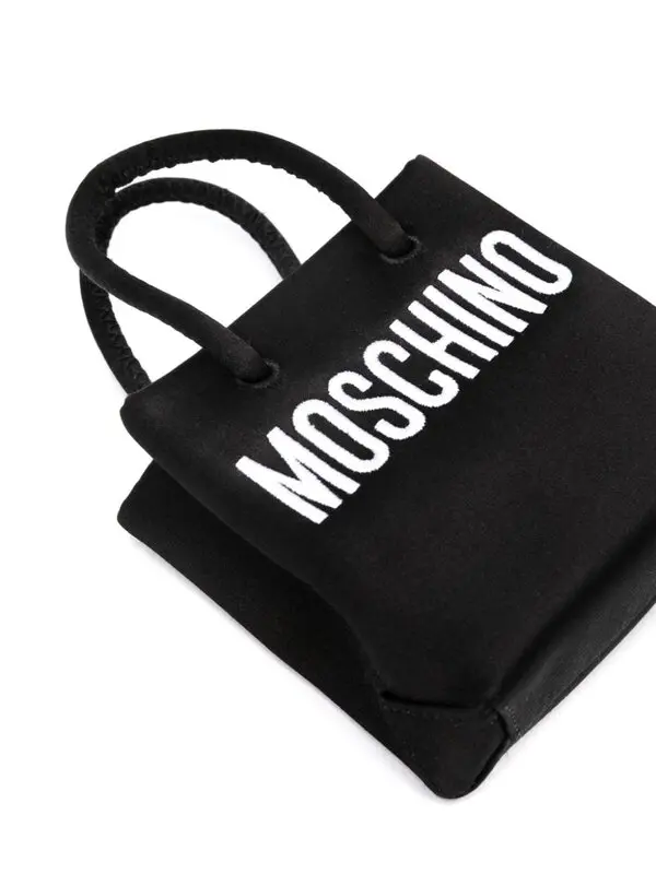 Moschino Logo-embroidered Mini Bag