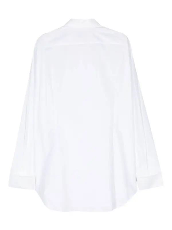 Corneliani Diplomatic-collar Cotton Shirt - White
