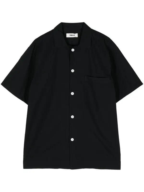 TEKLA Plain Organic-cotton Shirt