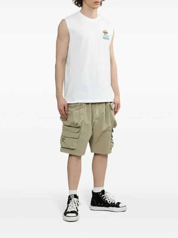 MUSIUM DIV. Van Gogh-print Cotton Vest