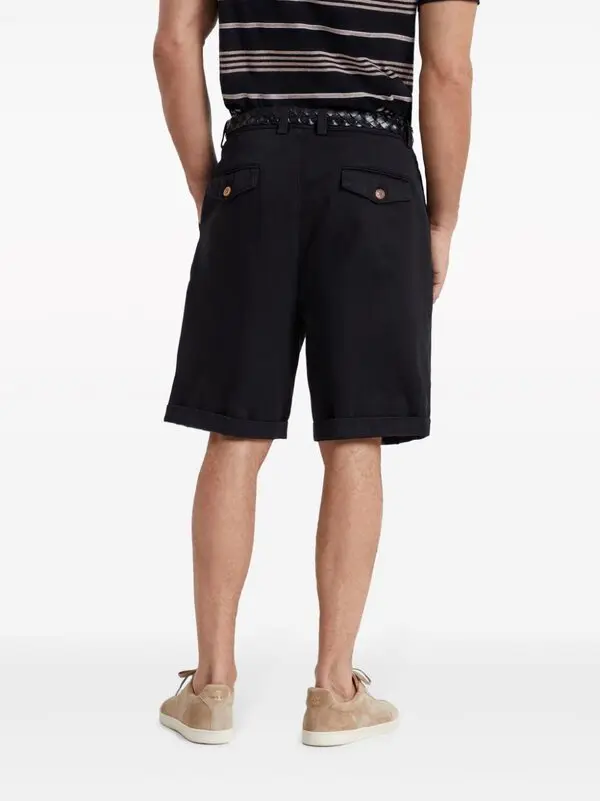 Brunello Cucinelli Straight-leg Cotton Bermuda Shorts